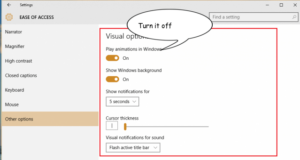 How to Change Visual Effects Settings in Windows 10 - Techdim