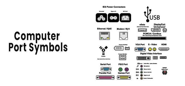 Computer Connection Symbols List