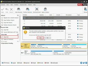 Clean Is Not Allowed in this disk Containing the Current Boot - Techdim