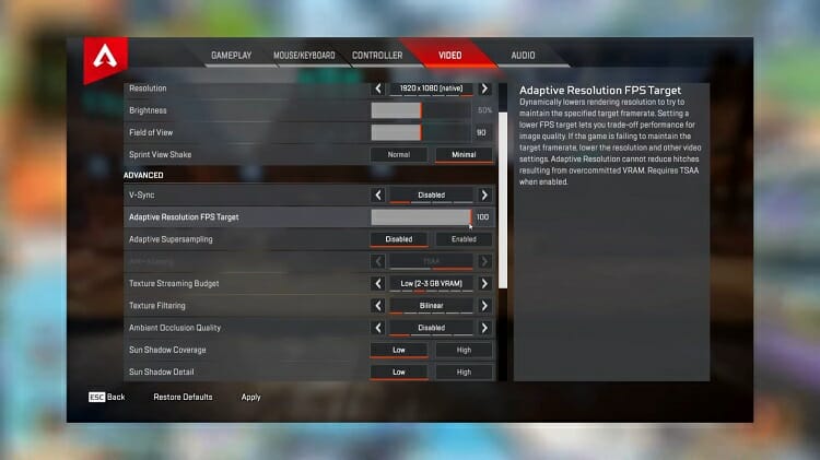 What is Adaptive Resolution FPS Target? - Techdim