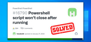 Windows PowerShell Won’t Close - Techdim