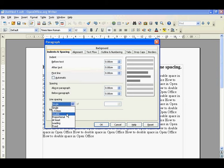 Openoffice Double Space Vrogue co Openoffice Double Space Vrogue co