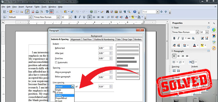 How To Double Space In Openoffice Writer Easy Methods To Follow TechDim
