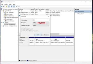 Convert exFAT to NTFS Without Losing Data (Converting File Systems with ...