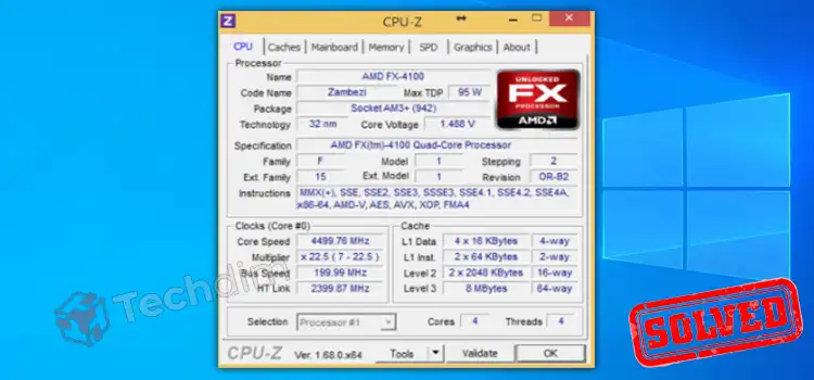 Processor AMD FX 4100 Overclock Settings (Step-by-Step Guide) - Techdim