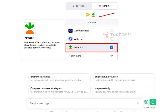 How To Use ChatGPT Instacart Plugin For Recipe And Ingredient ... How To Use ChatGPT Instacart Plugin For Recipe And Ingredient ...