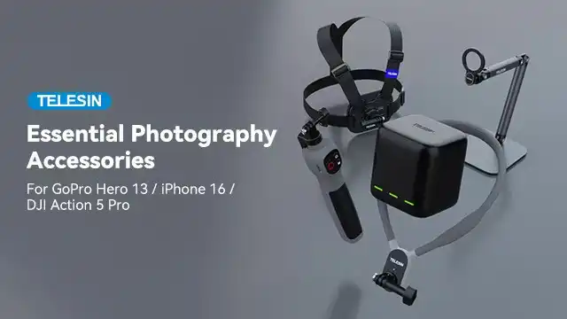 TELESIN Unveils Comprehensive Accessory Lineup for GoPro Hero 13 ...